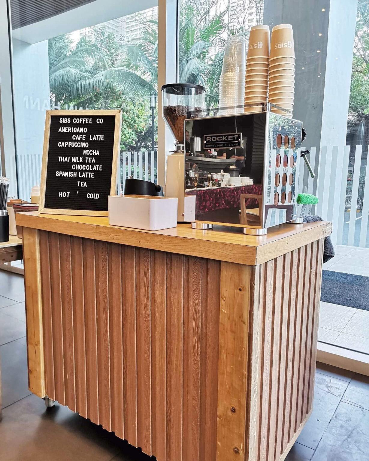 Sibs Coffee Mobile Bar – Coffee Cart for Rent Manila